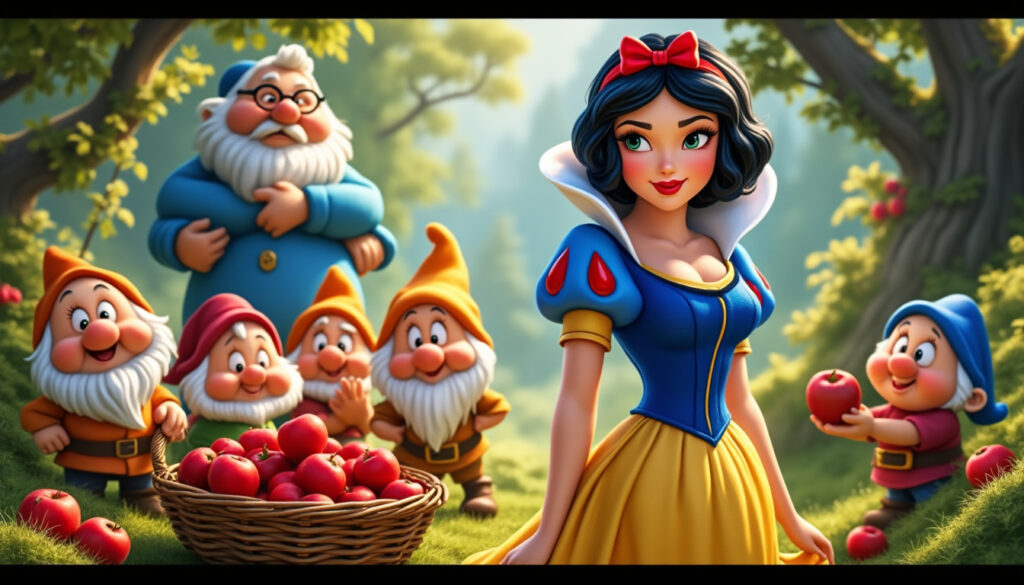 Blanche Neige et les Sept Nains : un résumé captivant de ce conte classique
